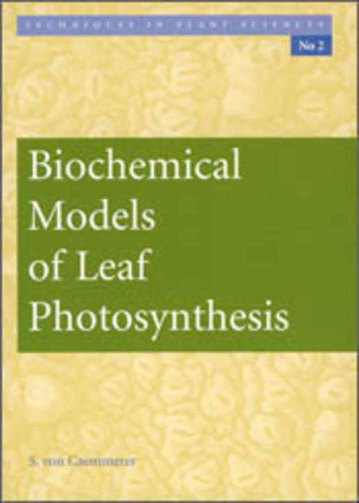 Modelling C3 photosynthesis | Biochemical Models of Leaf Photosynthesis ...