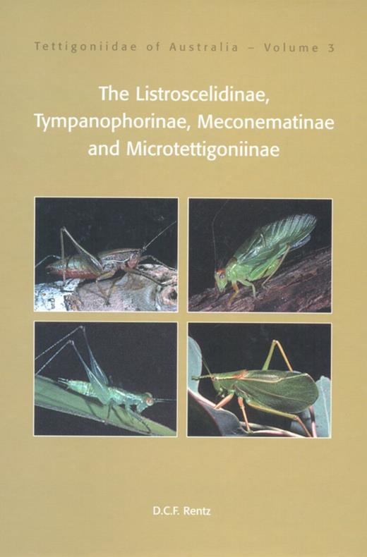 Frontmatter | Tettigoniidae of Australia Volume 3Listroscelidinae ...