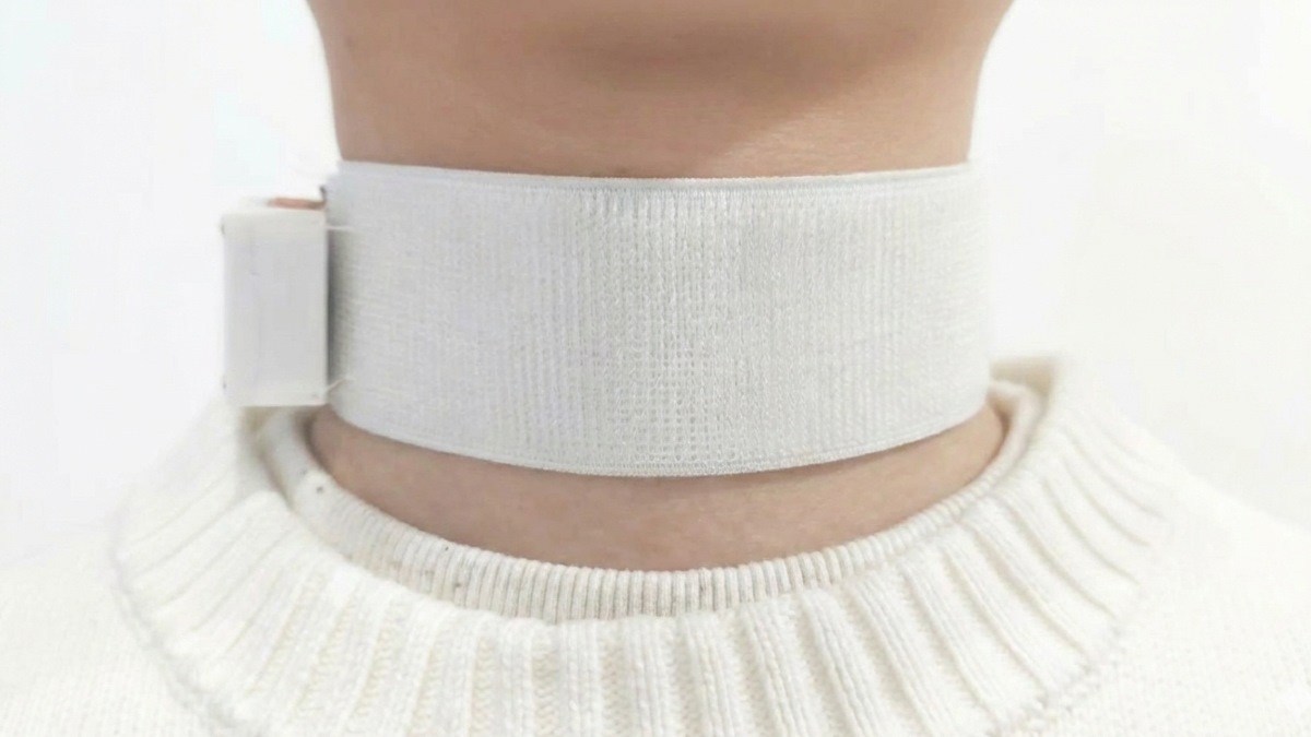 Throat device gives new voice to patients people with speech ...