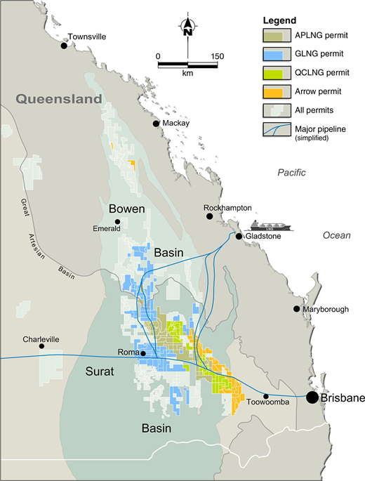 East Coast Gas Market, Queensland’s coal seam gas development, and the ...